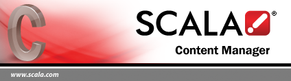 Scala Content Manager - Scala Content Manager Login